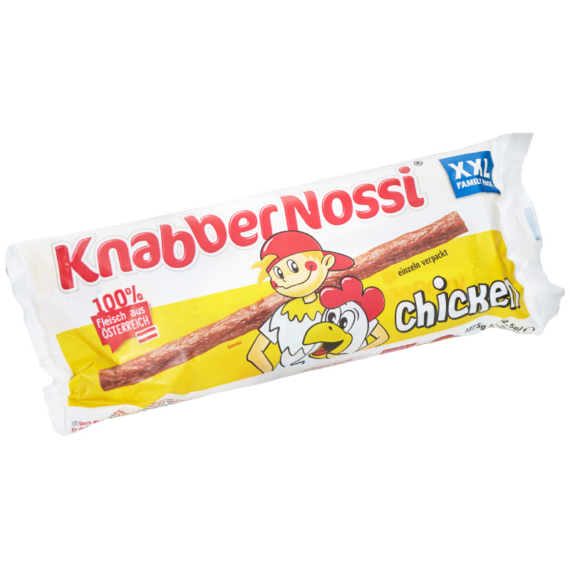 Knabber Nossi Chicken 10er kaufen herzhafter Knabbersnack - günstig ...